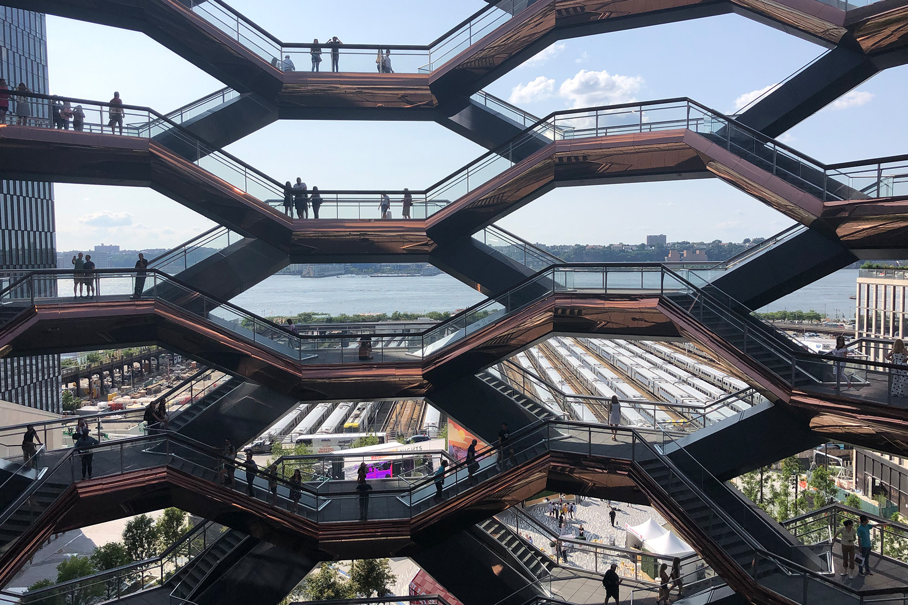 The Vessel in Hudson Yards - Hey!USA