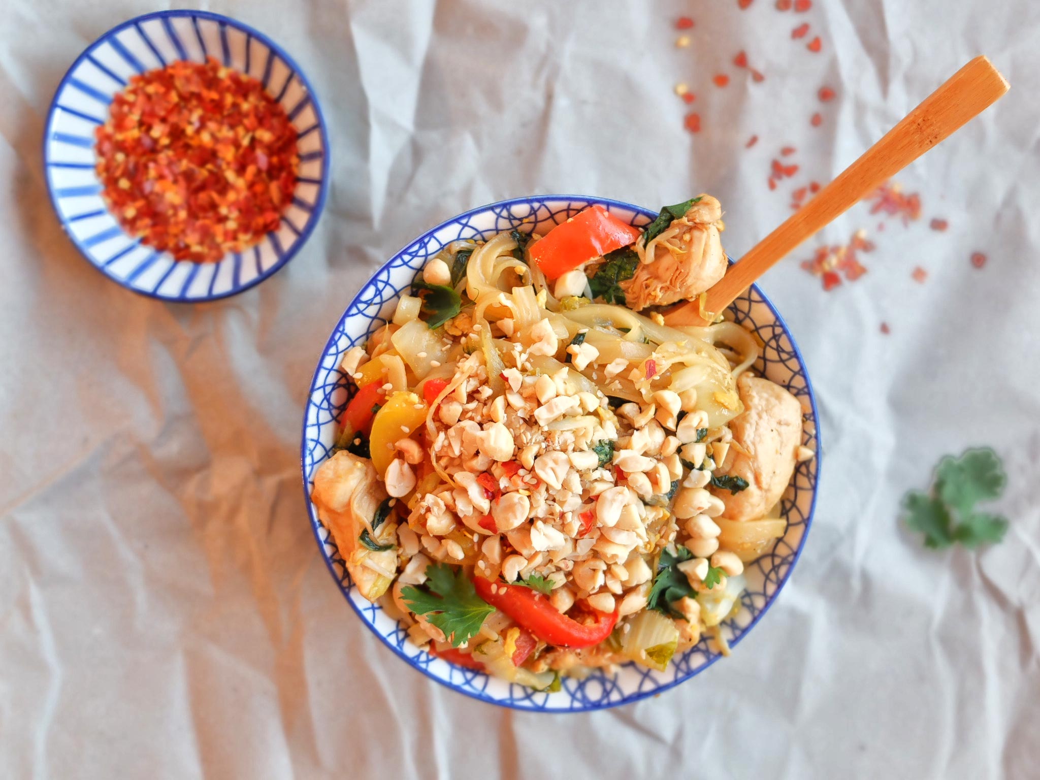 RECEPT: Phat Thai (Pad Thai) van Thai Diner - Hey!USA