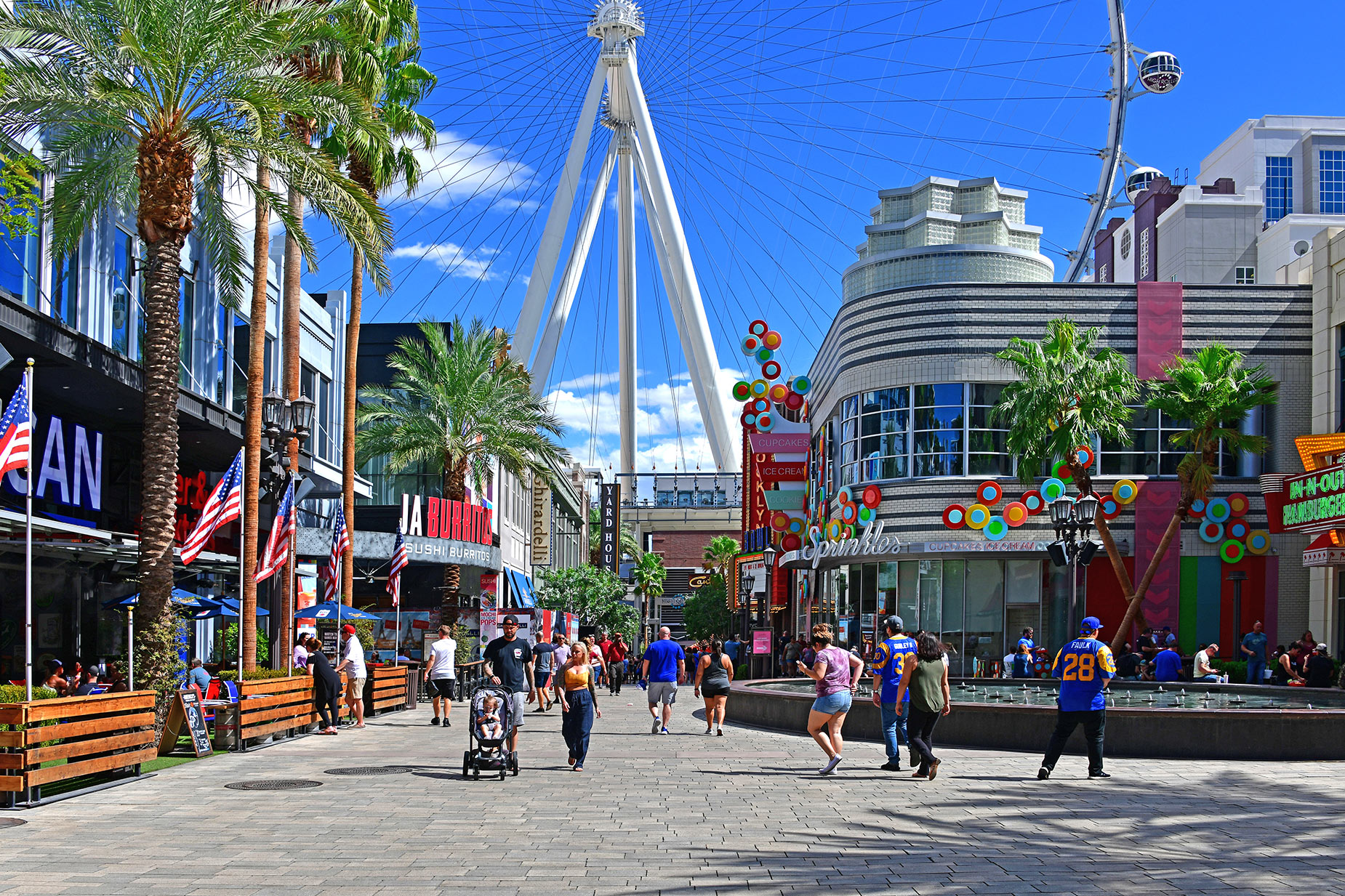 Unieke attractie en meer op de Linq Promenade in Las Vegas - Hey!USA